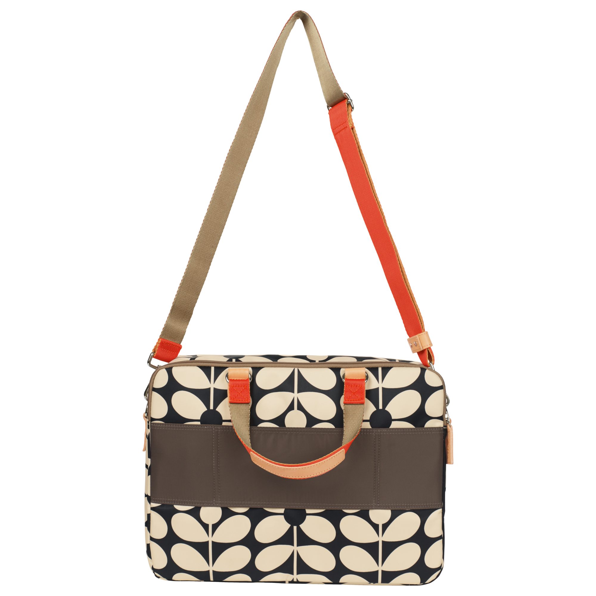Orla Kiely Work Bag Charcoal Blue - Handbags - Portmeirion Online