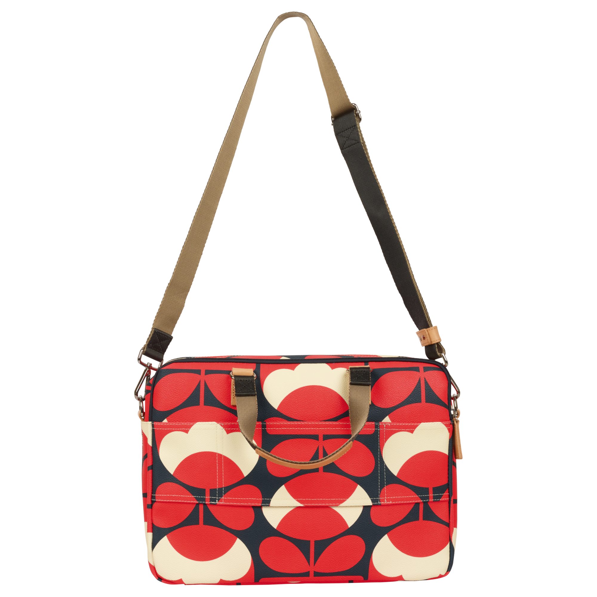Orla Kiely Spring Bloom Work Bag - Ruby; Portmeirion Village Shops ...