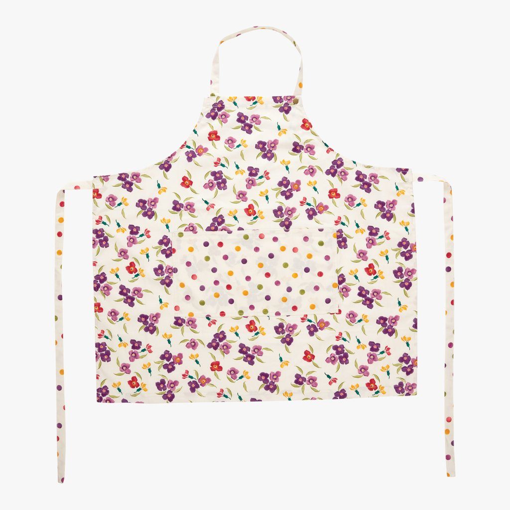 Emma Bridgewater Wallflower & Polka Dot Apron | Buy Online Here ...