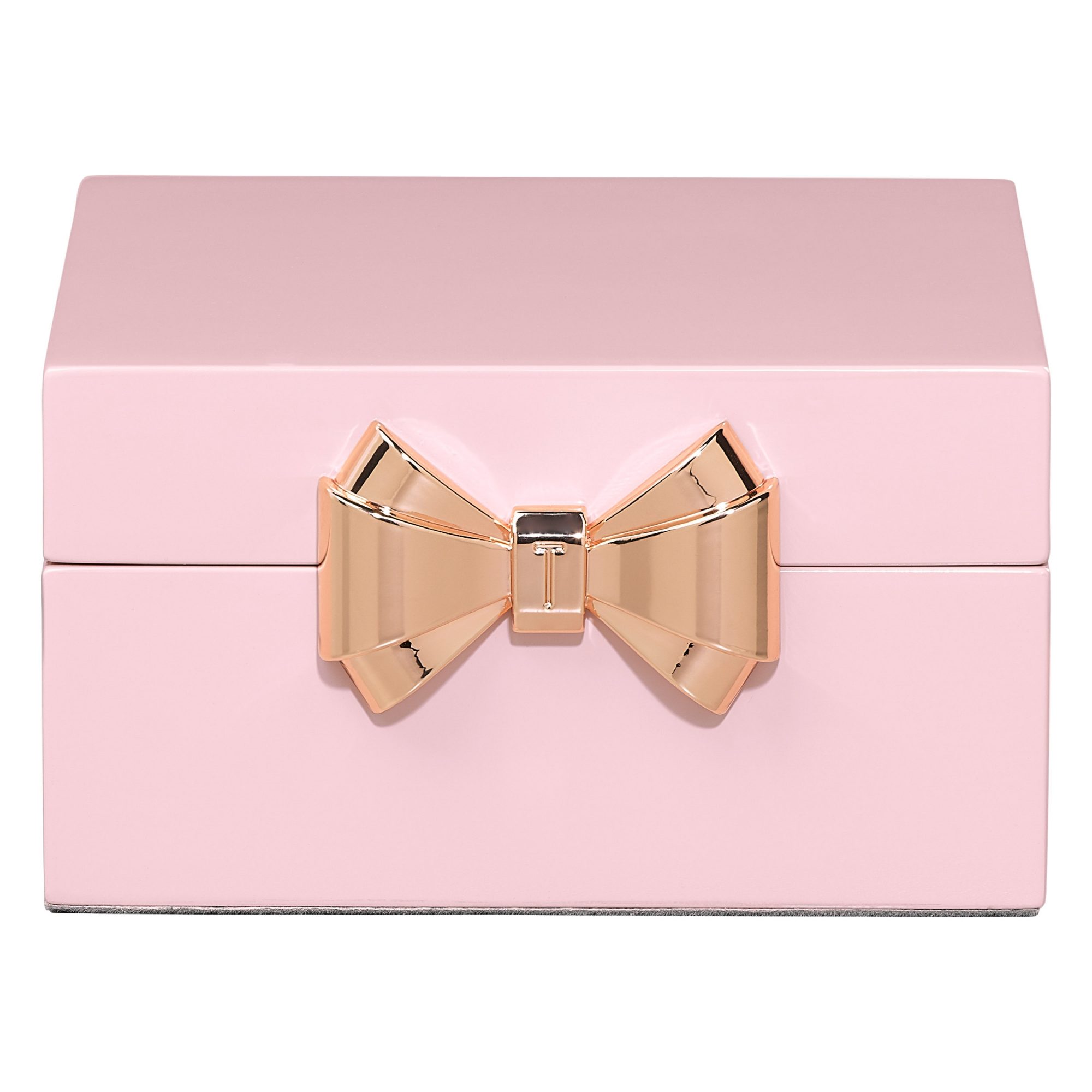 Ted Baker Baker Small Pink lacquered Jewellery Box - Portmeirion Online