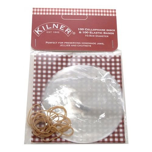 Kilner Cellophane Disc With Elastic Bands Pack Of 1 | Buy Online Here ...