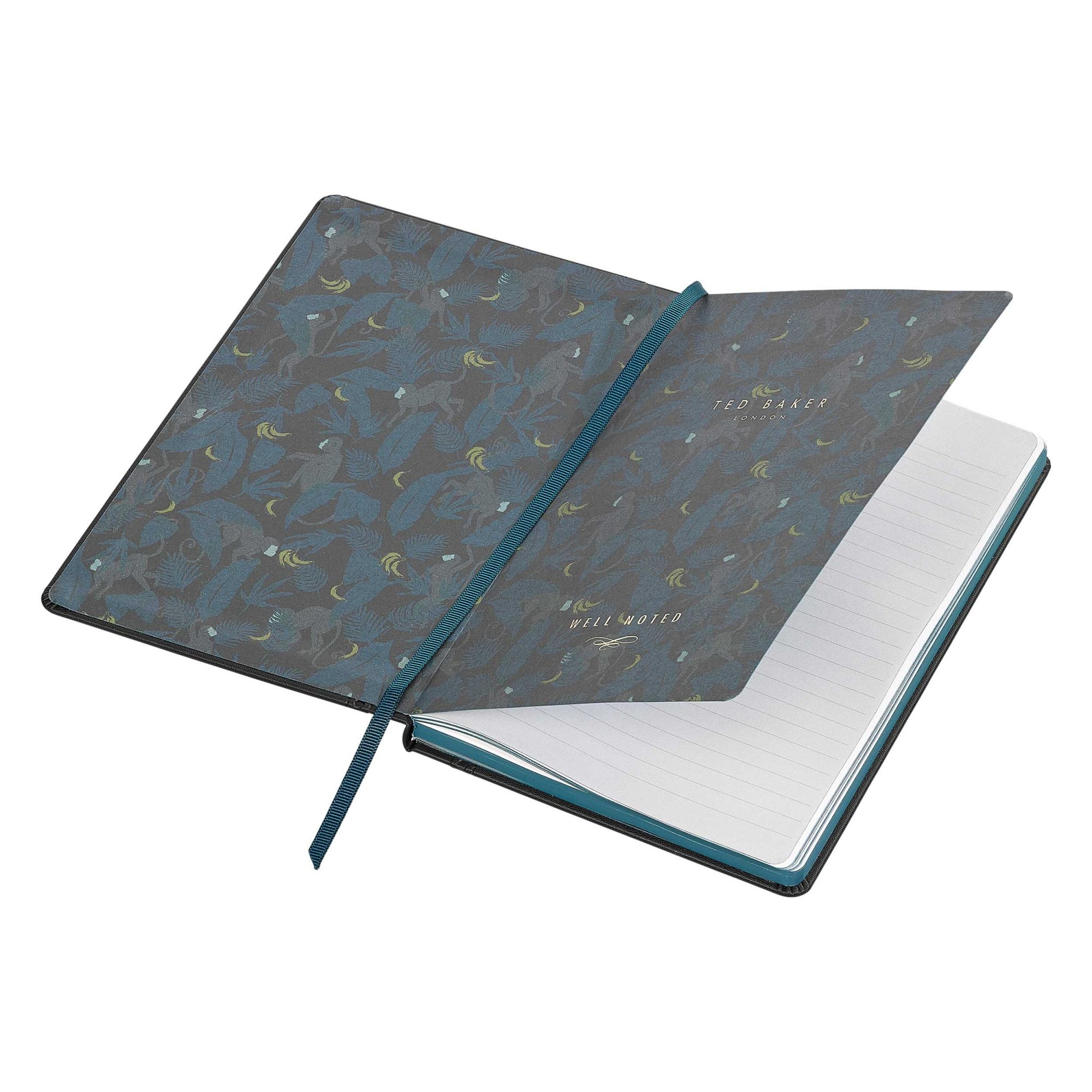 Ted Baker Baker Black Brogue Monkian A5 Notebook | Buy Online Here ...