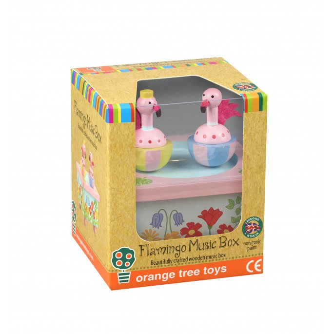 Flamingo Music Box | Buy Online Here - Portmeirion Online