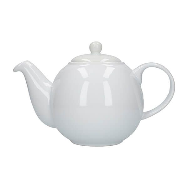 London Pottery Globe White Teapot | At Portmeirion Online - Portmeirion ...