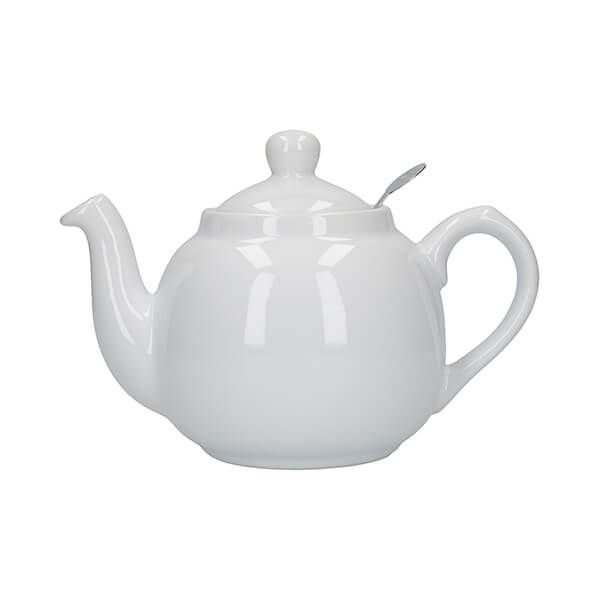 White Farmhouse Filter Teapot | Buy Online here - Portmeirion Online