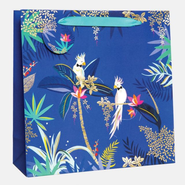 Sara Miller Cockatoo Large Gift Bag | Buy Online Here - Portmeirion Online