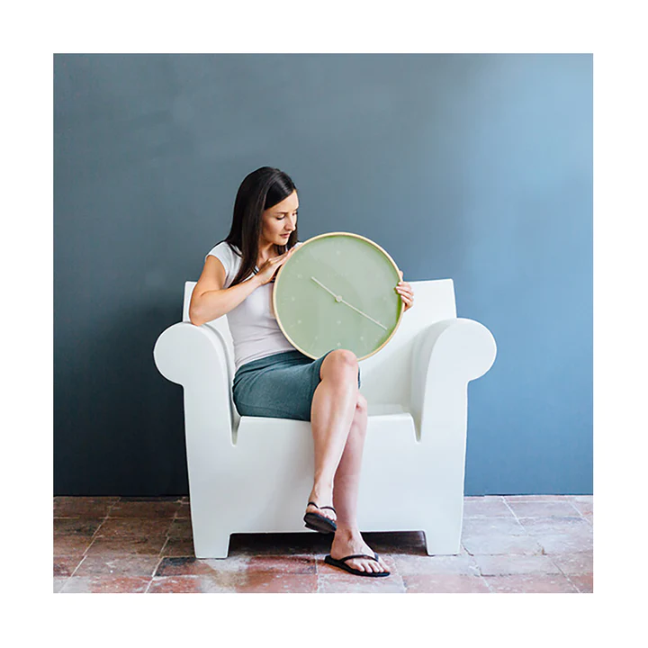 Newgate Mr Clarke Wall Clock in Green | At Portmeirion Online ...