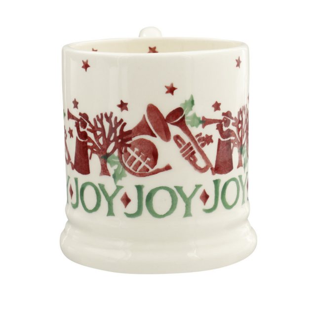 Emma Bridgewater Joy Trumpets Joy 1/2 Pint Mug | Buy Online Here ...