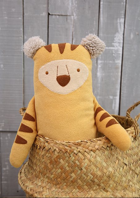 Albetta Large Tiger Towelling Toy - Soft Toys - Portmeirion Online
