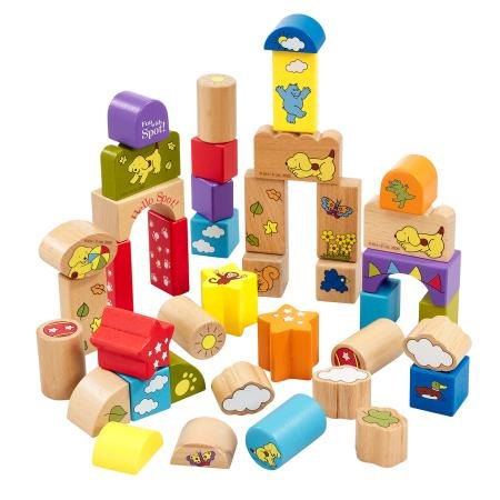 Spot The Dog Wooden Blocks | Buy Online here - Portmeirion Online