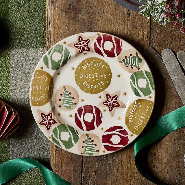 Emma Bridgewater Christmas Biscuits 6.5 Inch Plate | At Portmeirion ...