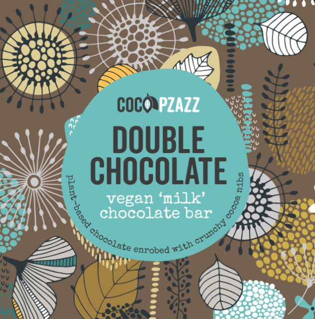 Coco Pzazz Double Chocolate Milk Chocolate Bar | At Portmeirion Online ...