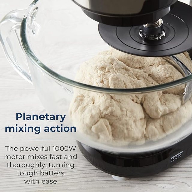 Tower Stand Mixer 1000W With 5L Glass Bowl | Buy Online Here ...