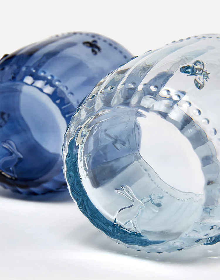 Joules Bee Glass Light Blue Tumbler | At Portmeirion Online ...