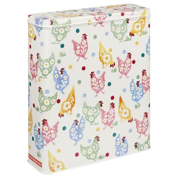 Emma Bridgewater Polka Chickens Cereal Tin | At Portmeirion Online ...