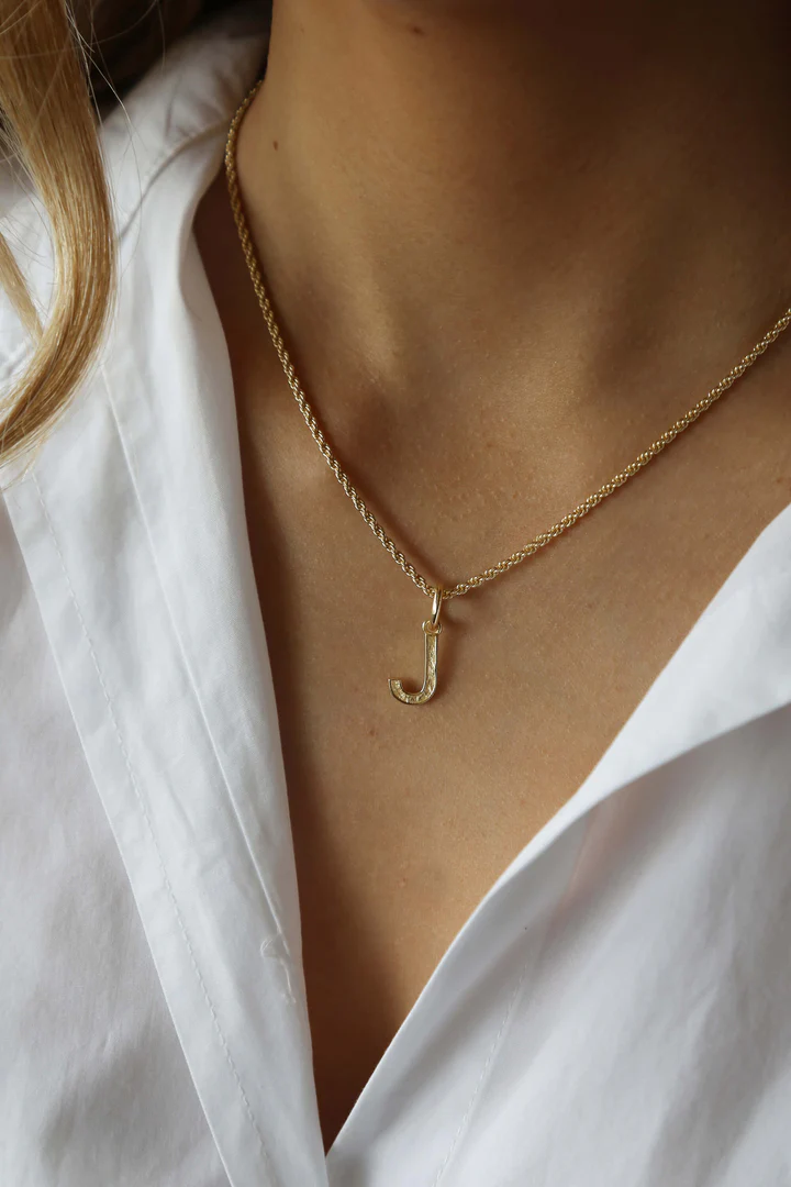 14k Gold Name Necklace Personalized Initial Necklace For Women – 14K ...