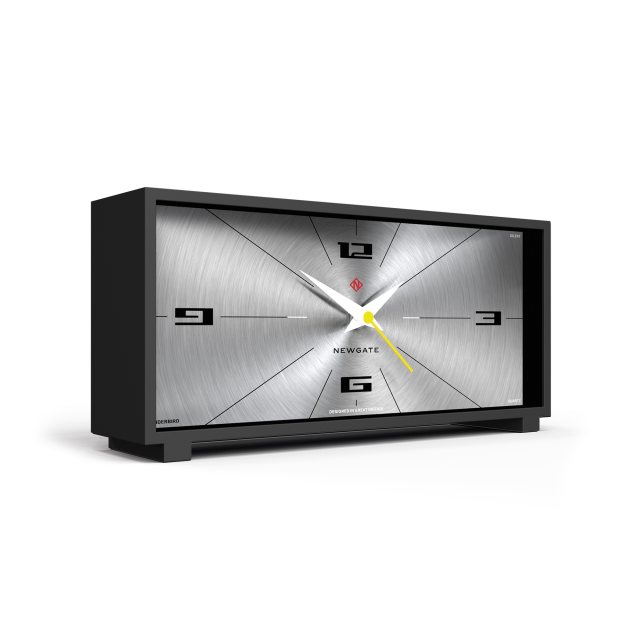 Newgate Thunderbird Mantel Clock - Black / Aluminium | At Portmeirion ...