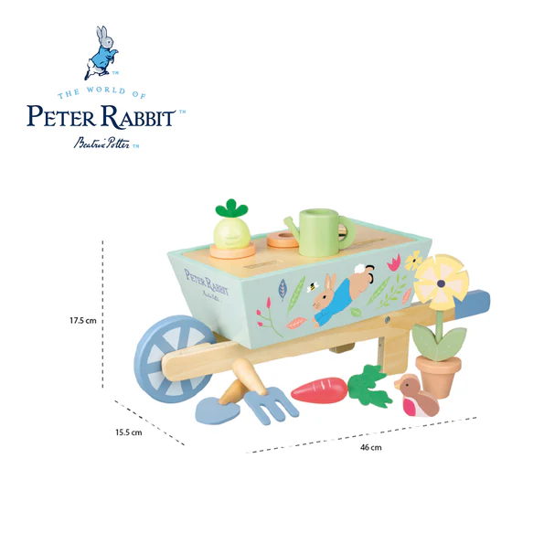 Peter Rabbit™ Wheelbarrow | At Portmeirion Online - Portmeirion Online