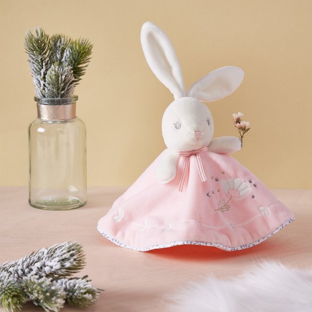 Kaloo Round Doudou Rabbit Pink | Buy Online Here - Portmeirion Online