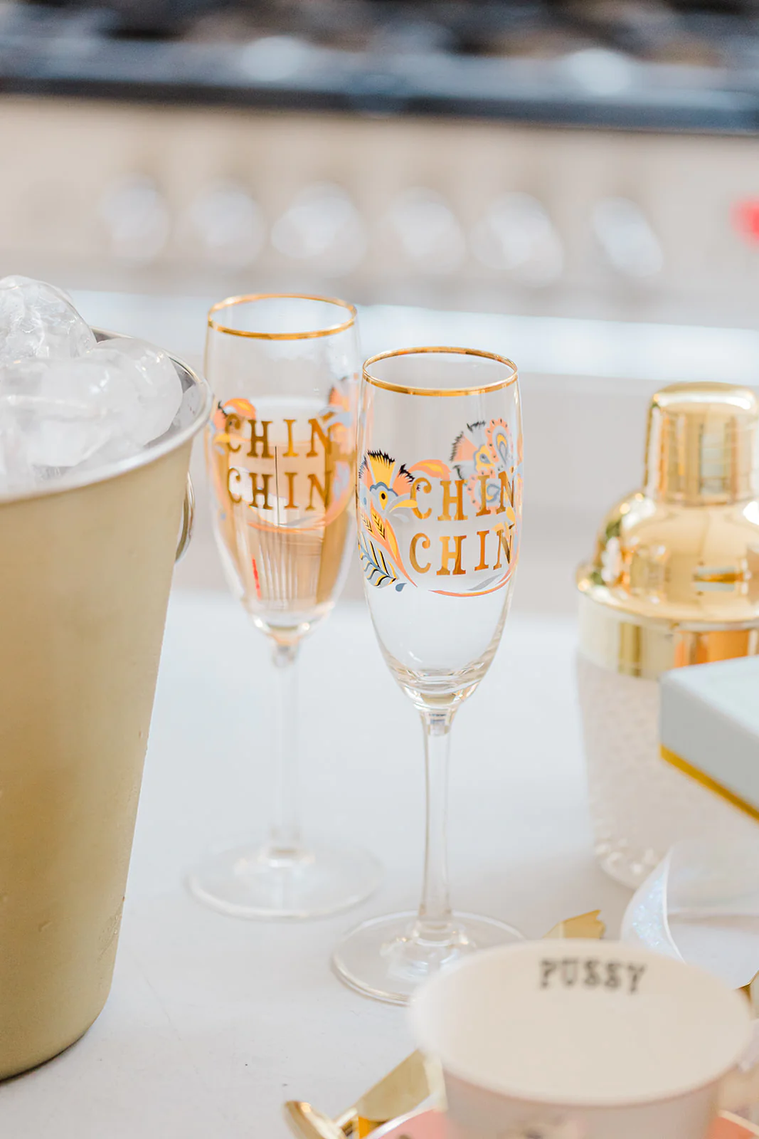 Yvonne Ellen Slogan Champagne Flute Glasses Set of 2 | At Portmeirion ...