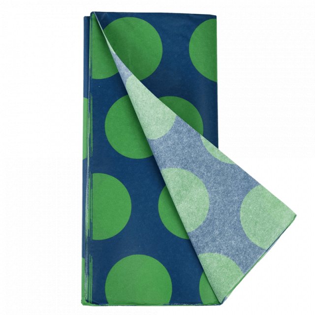 Tissue Paper - Spotlight Green on Blue (10 sheets) | Buy Online Here ...