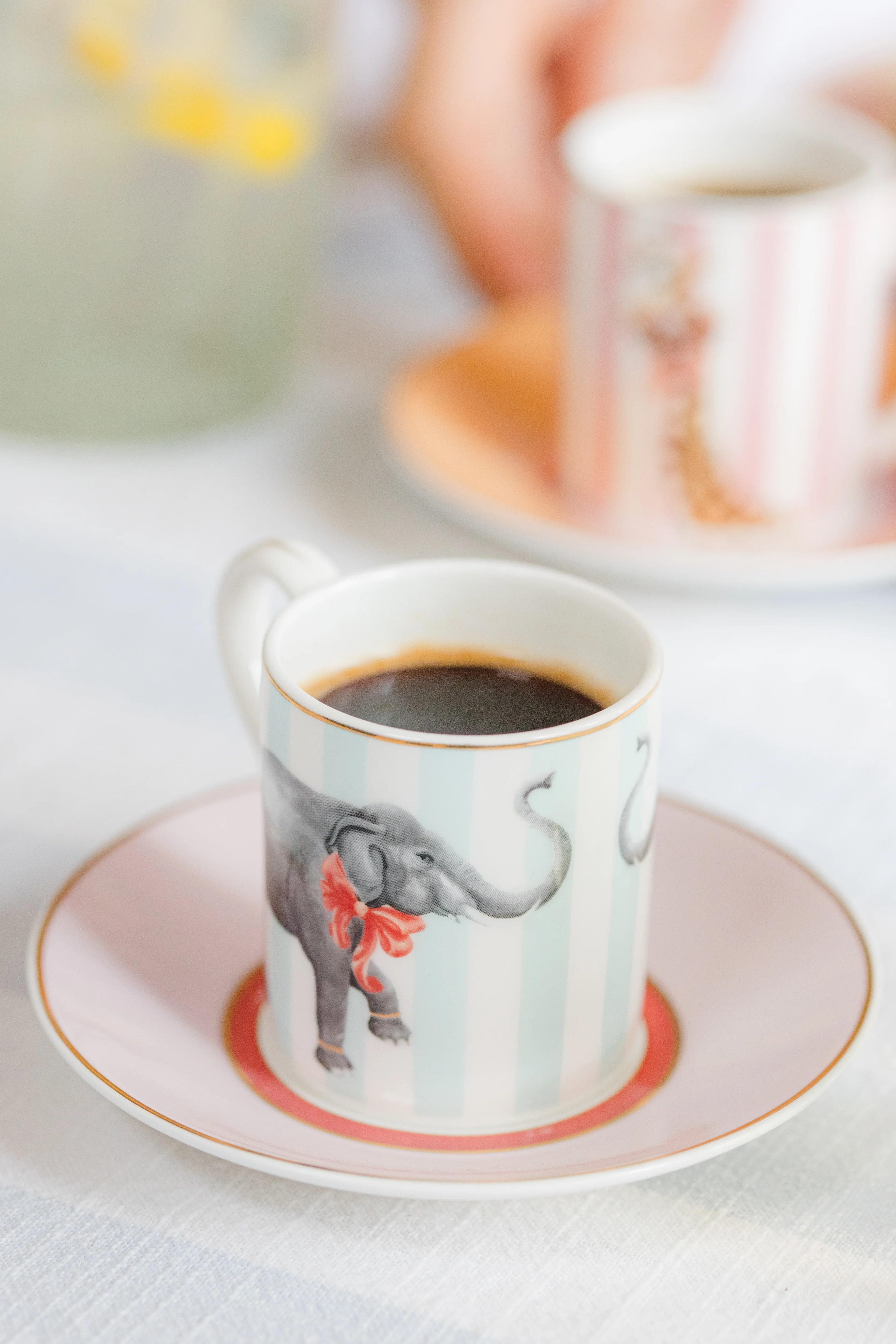 Yvonne Ellen Animal Espresso Cup & Saucers Set of 2 | At Portmeirion ...