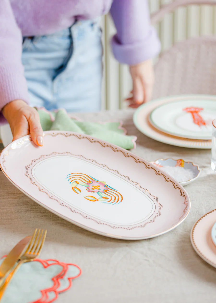 Yvonne Ellen Crab Serving Platter | At Portmeirion Online - Portmeirion ...