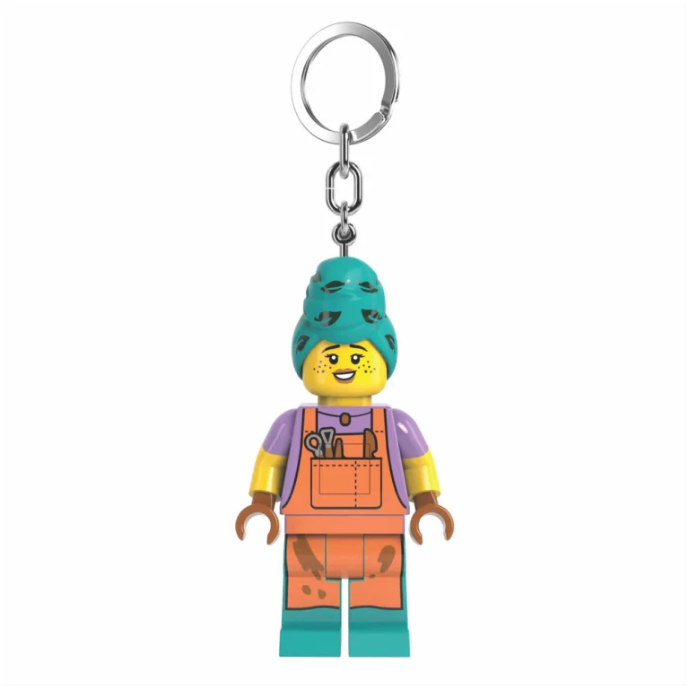 LEGO Iconic Minifigures Keychain Light Ceramic Girl | At Portmeirion ...