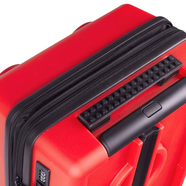 Lego Brick Explorers Trolley Cabin Case - Bright Red | At Portmeirion ...