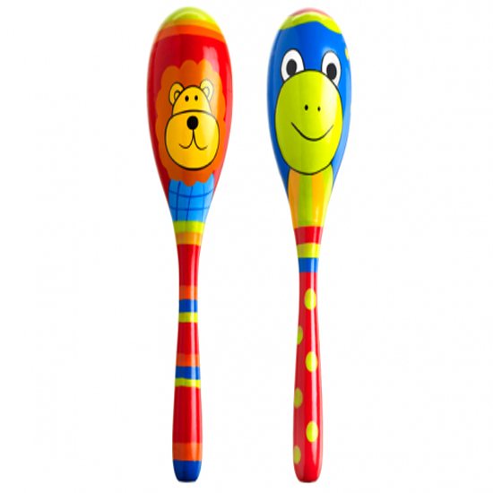 Orange Tree Toys Maraca Set Lion & Frog - Portmeirion Online