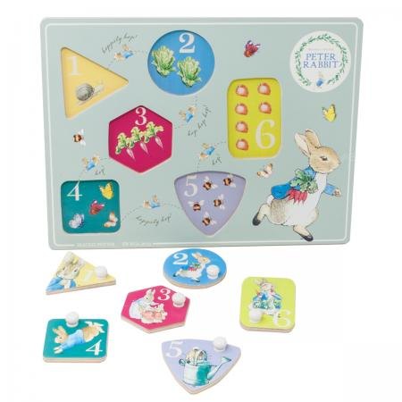 Peter Rabbit Wooden Peg Puzzle | Buy Online Here - Portmeirion Online