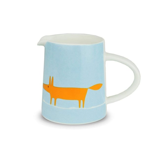 Scion Living Mr Fox Small Jug Duckegg & Orange - Milk Jugs ...
