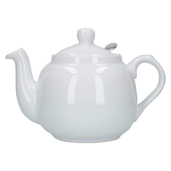 White Farmhouse Filter Teapot | Buy Online here - Portmeirion Online