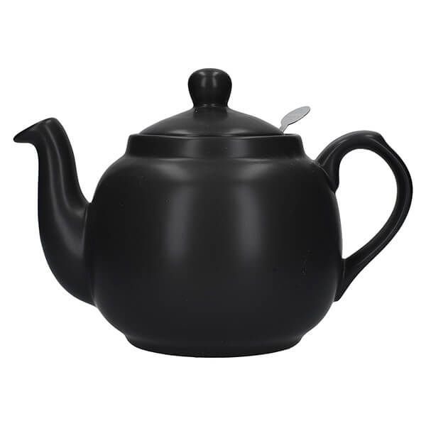 Matt Black Farmhouse Filter Teapot | Buy Online Here - Portmeirion Online